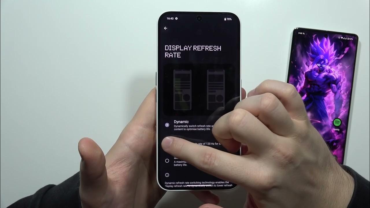 How to Enable 120Hz on Nothing Phone 2A - Display Refresh Rate - YouTube