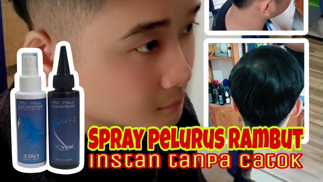 PELURUS RAMBUT INSTAN TANPA CATOK MUDAH DAN PRAKTIS TINGGAL SEMPROT # ...