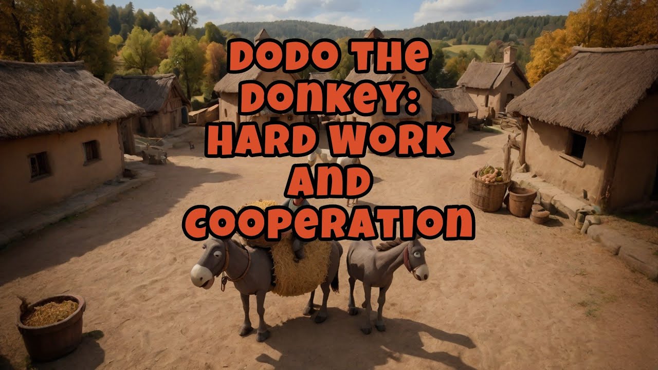 Dodo the Donkey Hard Work and Cooperation - YouTube