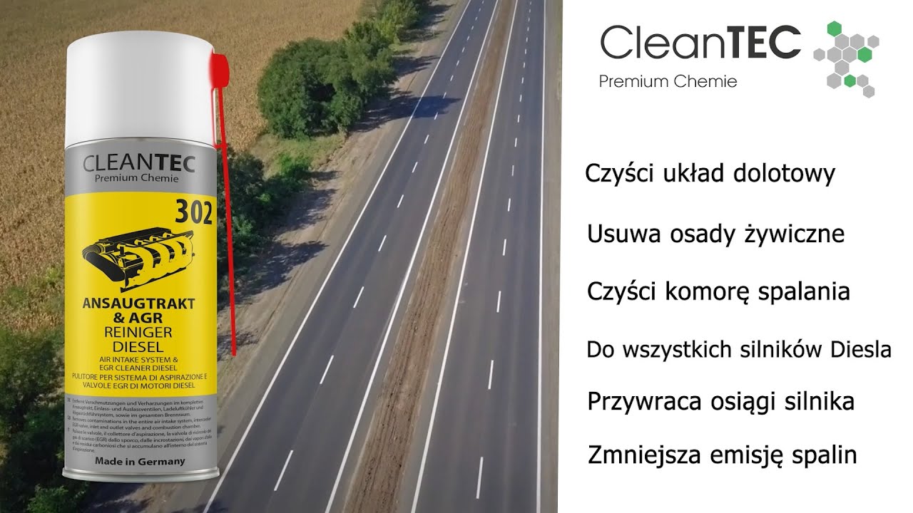 CleanTEC Premium Chemie: 302 Środek do czyszczenia układu dolotowego i ...
