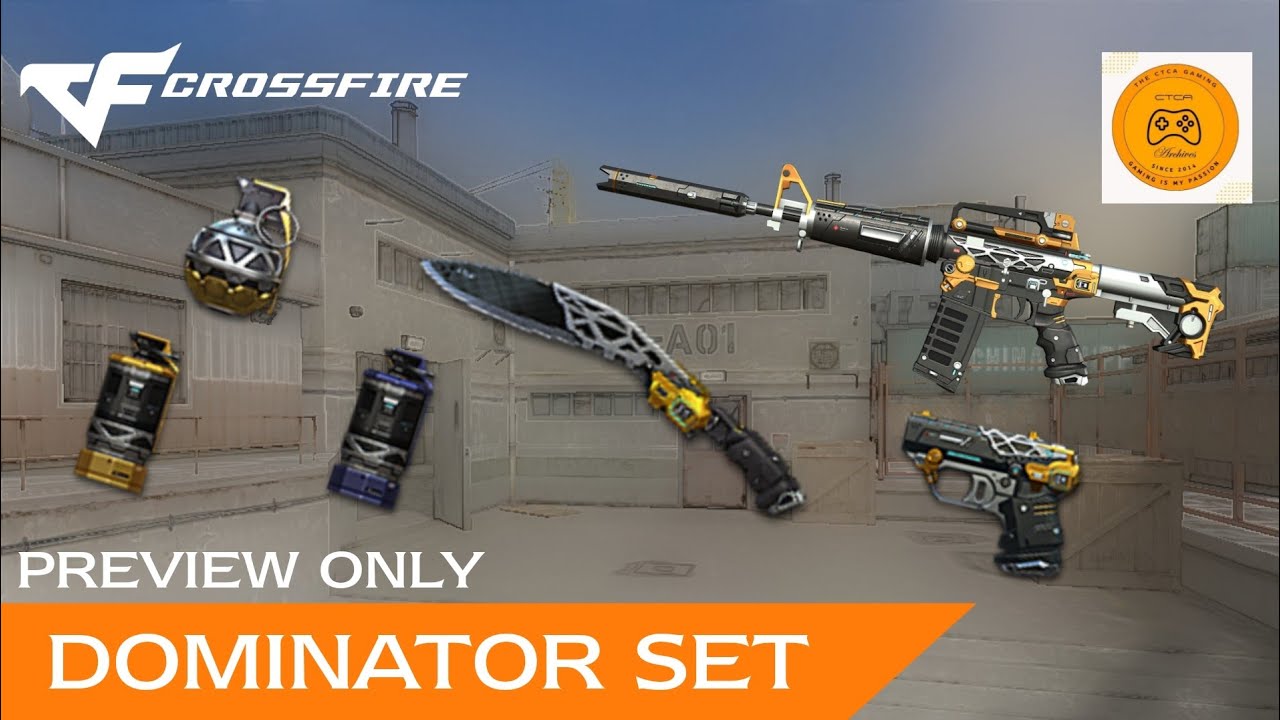 Crossfire PH - Dominator Set [Preview] - YouTube