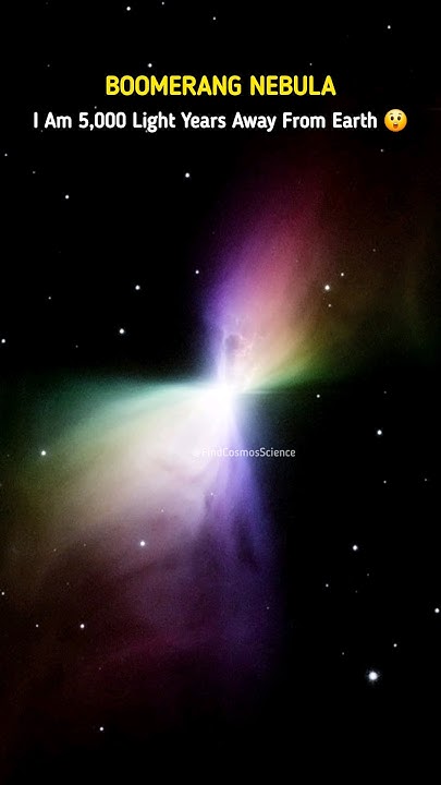 Universe Vs Boomerang Nebula Shorts Findcosmosscience Youtube