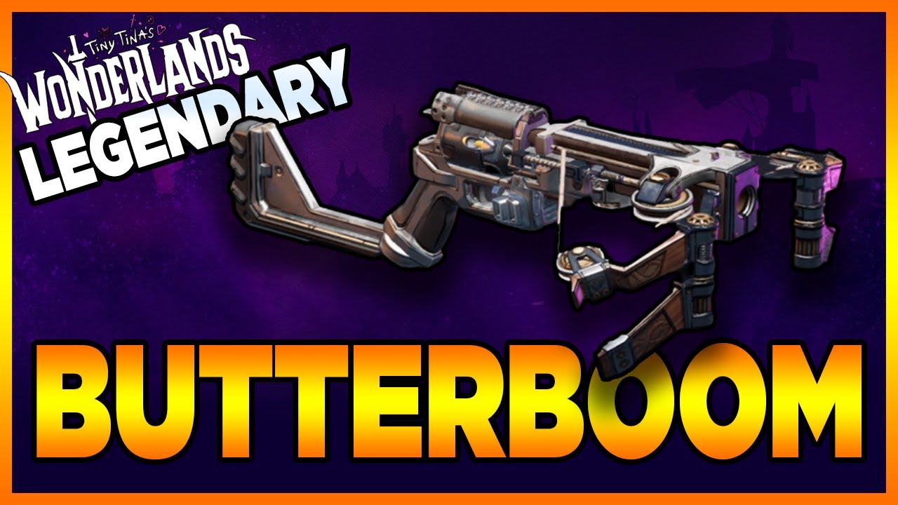 Tiny Tina's Wonderlands | Butterboom - Legendary Gun Guide Showcase ...