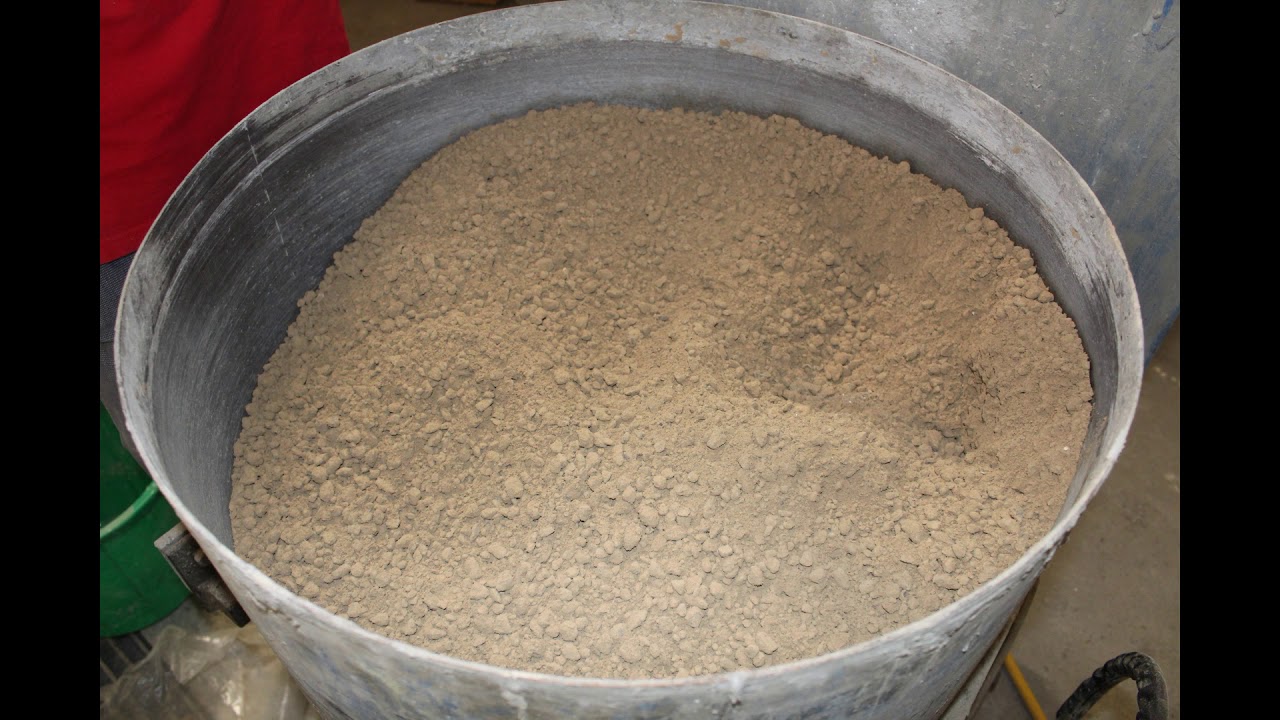 Geopolymer Concrete Mixing Procedure - YouTube