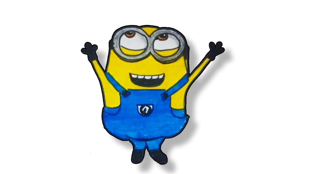 How to draw Bob the Minion #despicableme #minions - YouTube