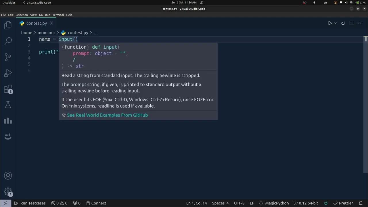 Say Hello With Python| Codeforces | Python | Bangla - YouTube