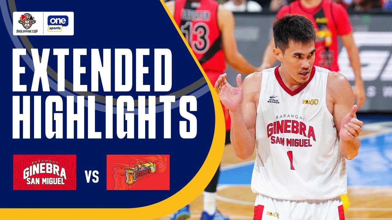 SAN MIGUEL vs. GINEBRA | EXTENDED HIGHLIGHTS | SEMIFINALS | PBA SEASON ...
