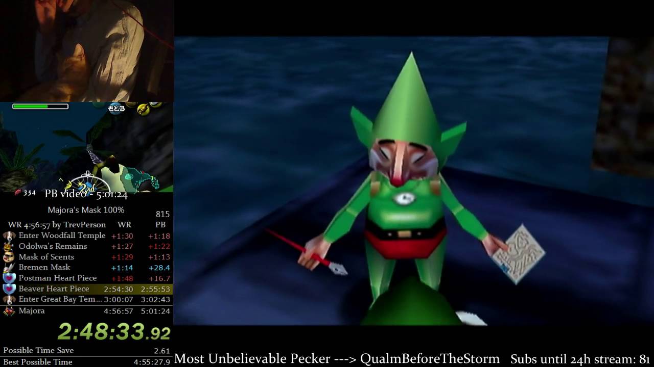 Getting trolled by Tingle (Majora's Mask Speedrunning) - YouTube