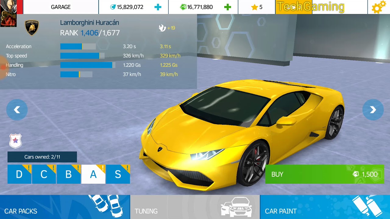 Asphalt nitro new car Lamborghini Hurricane Android HD Gameplay - YouTube