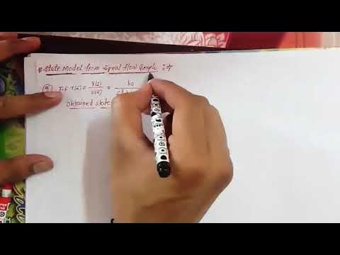 State space representation (part 10-A)/ state space model for Signal ...