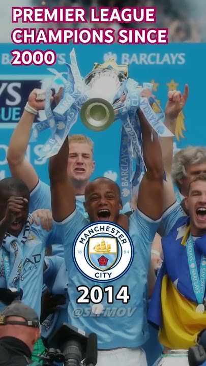 EPL WALL OF CHAMPIONS SINCE 2000 #premierleague #pl #shorts #viralvideo #shortvideo - YouTube