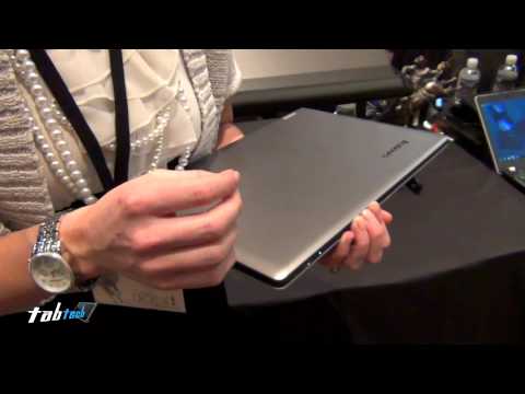 Lenovo IdeaPad Yoga with Windows 8 preview and Hands On @ CES 2012