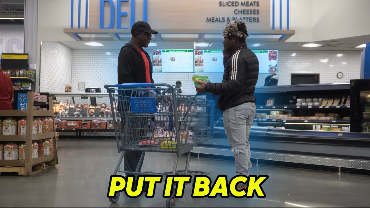 SHOPPING OUT OF STRANGERS CART (GONE WRONG!) - YouTube