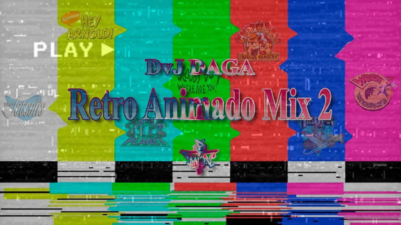 Retro Animado Mix 2 - DvJ DAGA - YouTube