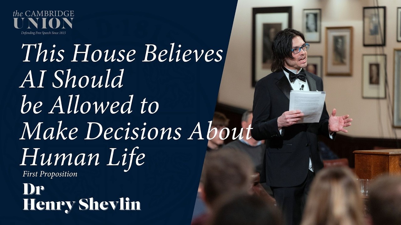 Dr Henry Shevlin | This House Believes AI Should Be Allowed To Make ...