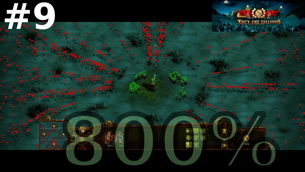 They Are Billions - 800% Apocalypse Campaign #9 Infected Swarm before ...