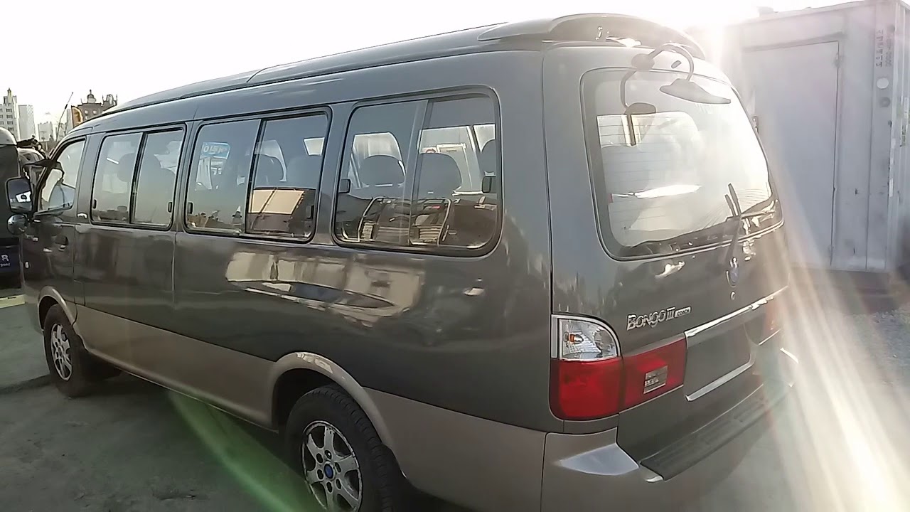 2004 MODEL BONGO III COACH MINI BUS M/T - YouTube