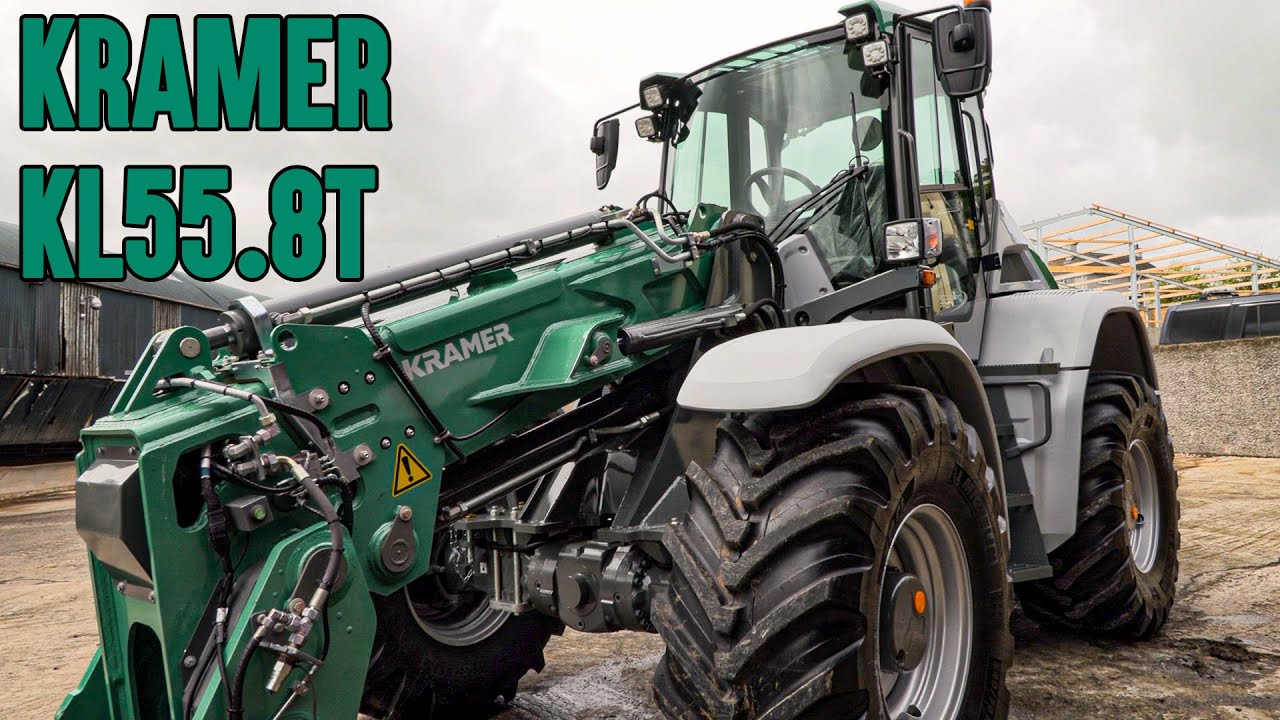 A Walkaround the Kramer 8 Series Loading Shovel - YouTube