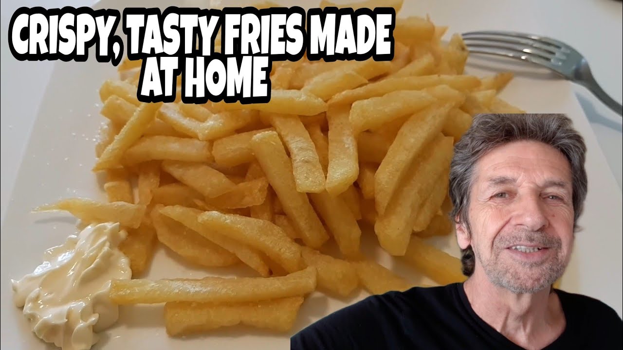 HOW TO MAKE CRISPY "FRENCH" FRIES AT HOME #fries #crispyfries vlog #31 ...