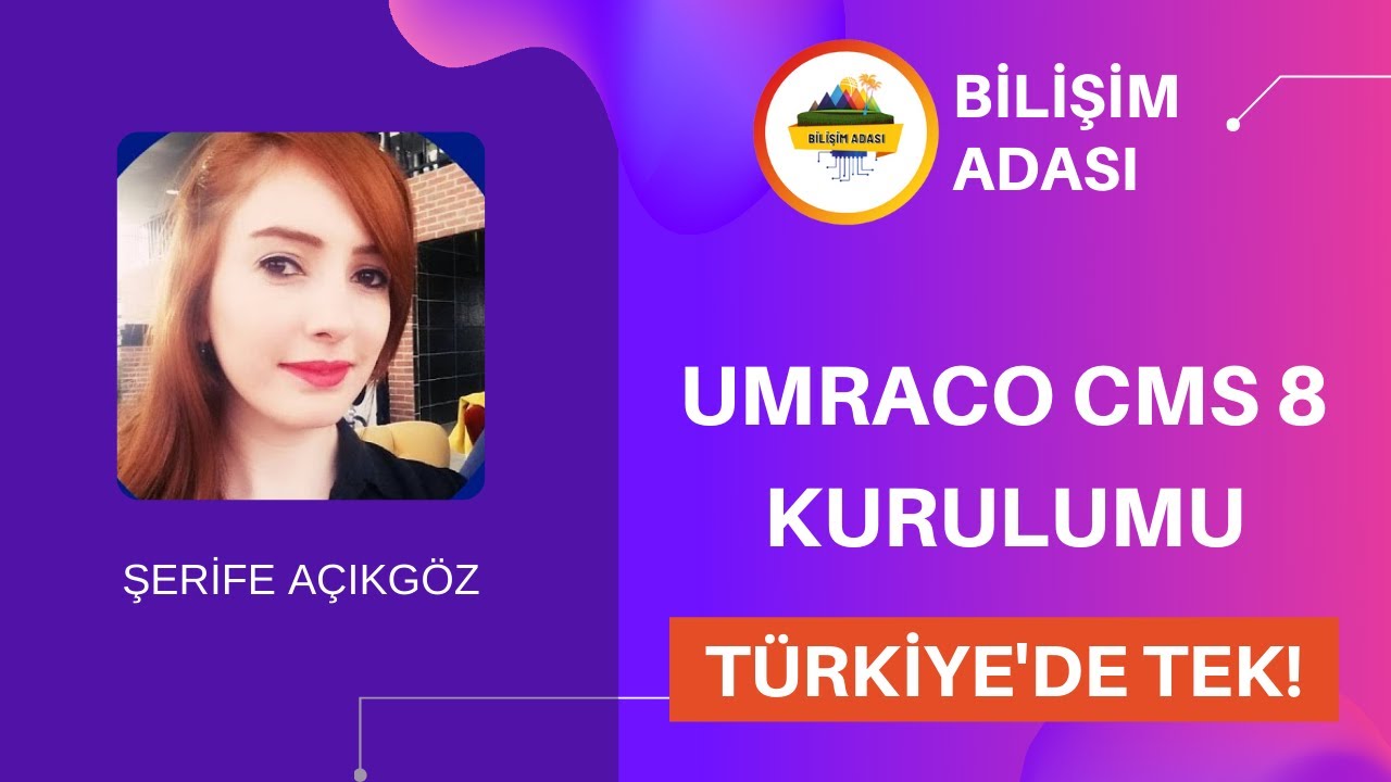 UMRACO CMS 8 KURULUMU - ŞERİFE AÇIKGÖZ | TÜRKİYE'DE TEK - YouTube