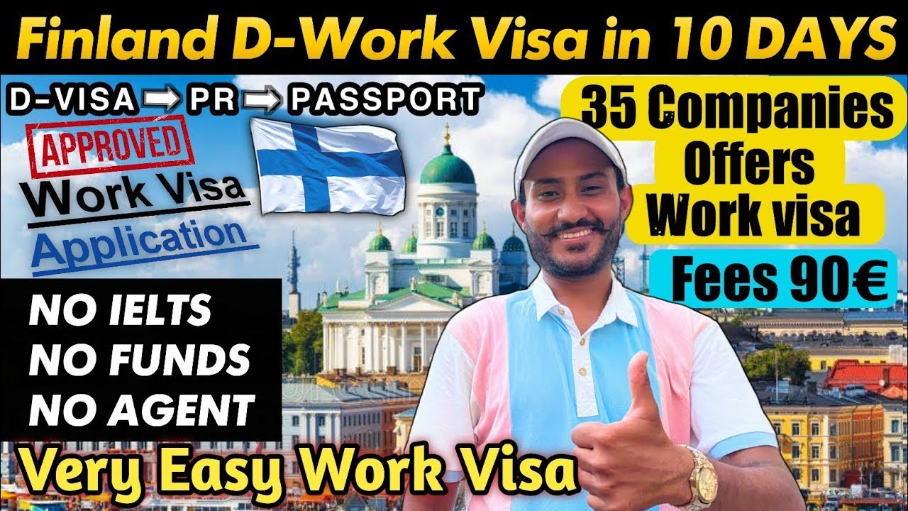 Fastest way to Move Finland and get Free Work Visa | D visa Finland ...