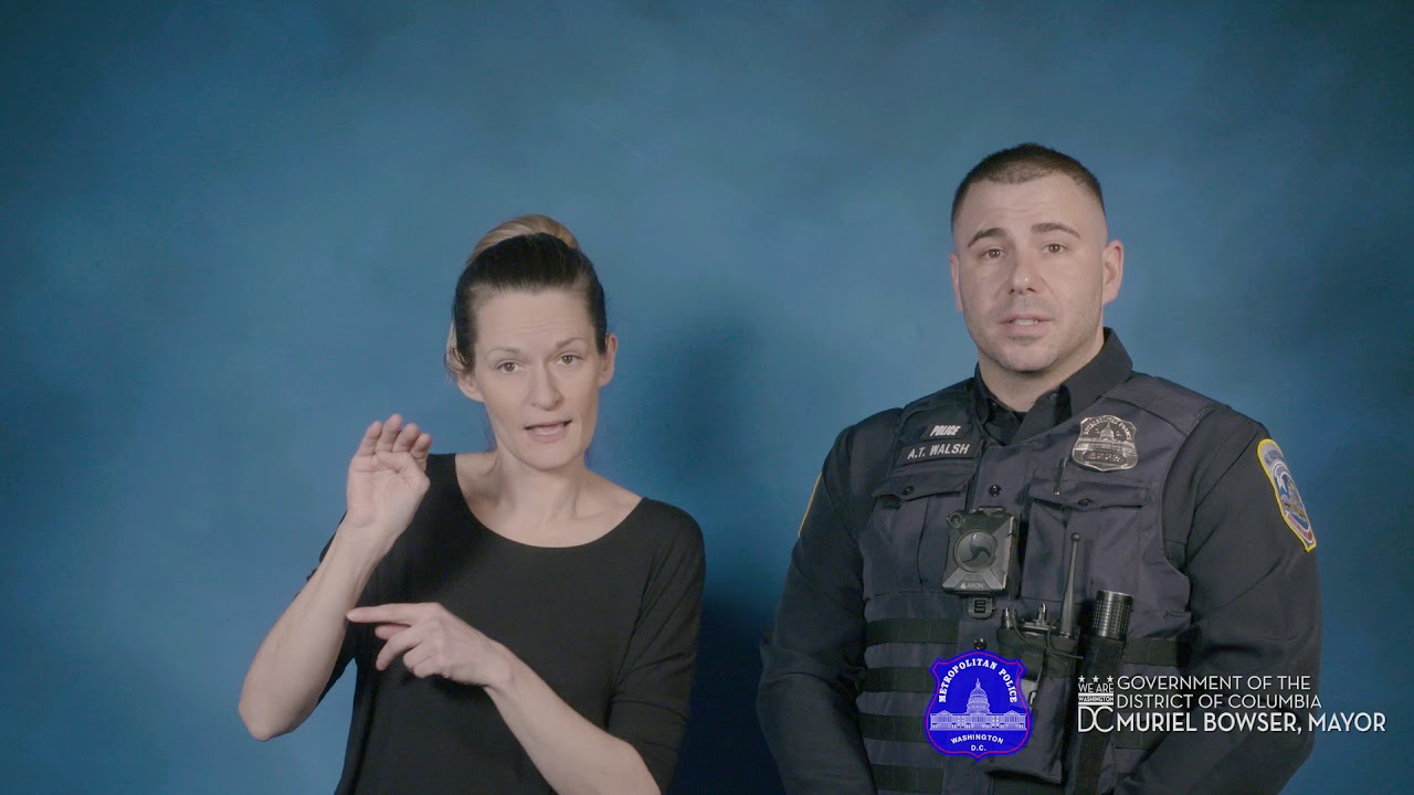 Message from MPD’s SLB During COVID-19 – English/American Sign Language ...