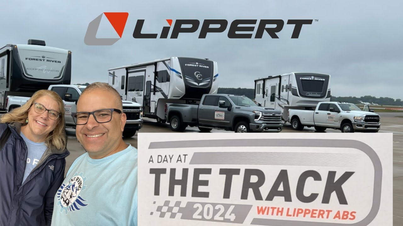 Lippert RV Anti-Lock Brakes & Suspension Demo | A Day at The Track with ...