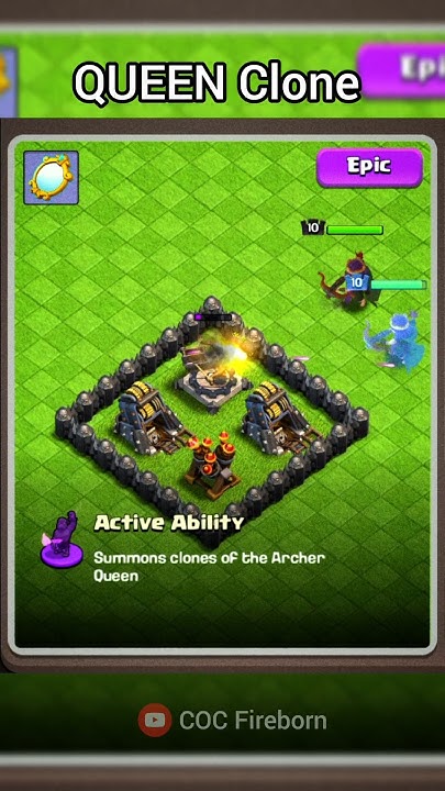 Clash of Clans Queen Clones Power #clashofclans #coc #gaming #shorts - YouTube