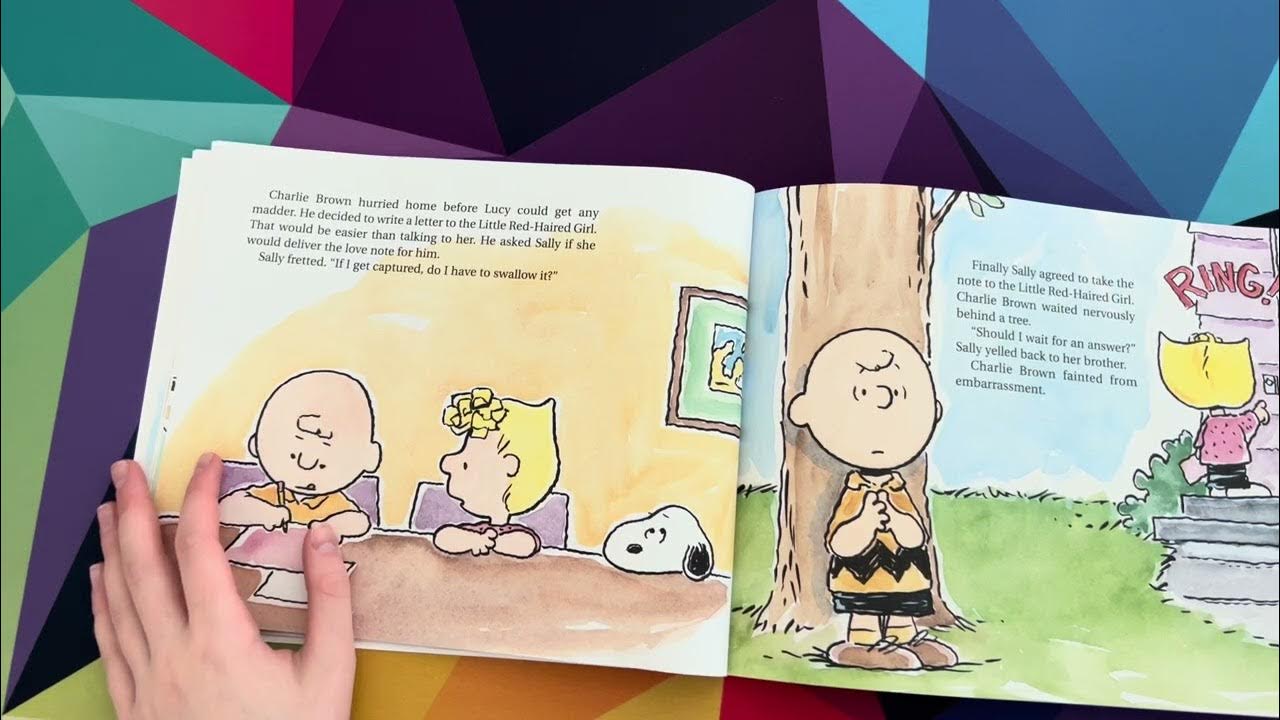 A Charlie Brown Valentine Storybook 💌 - YouTube