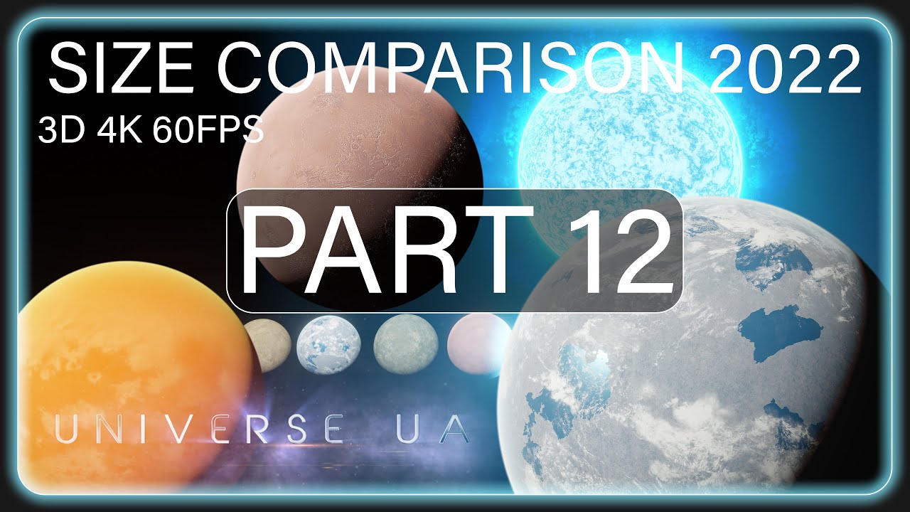 ULTIMATE Size Comparison 2022 (Part 12) 3D 4K 60FPS - YouTube