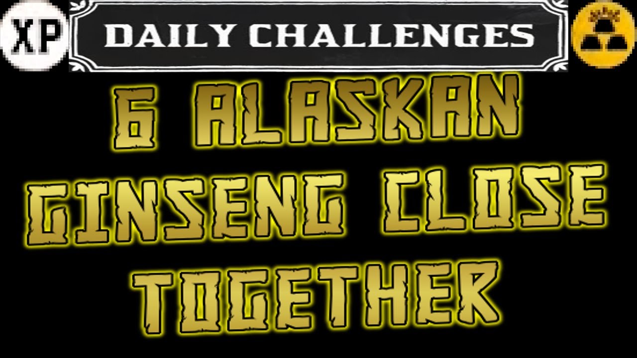 🌹 Alaskan Ginseng Locations RDR2 Online Daily Challenge Location Guide ...