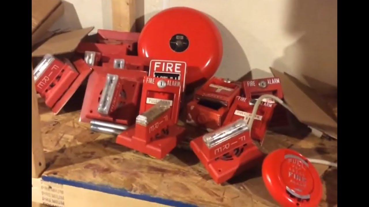 Fire Alarm Collection Parts and Pieces - YouTube