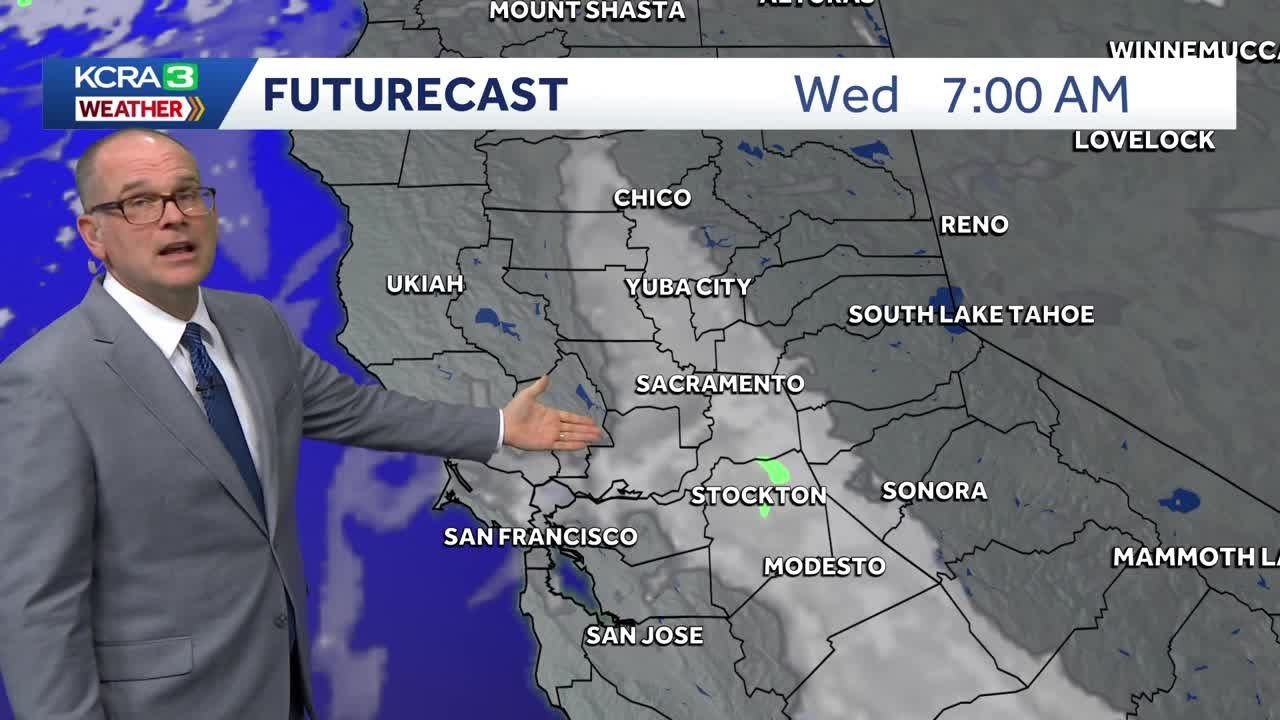 NorCal forecast: Stubborn fog, clouds keeps the Valley cool - YouTube