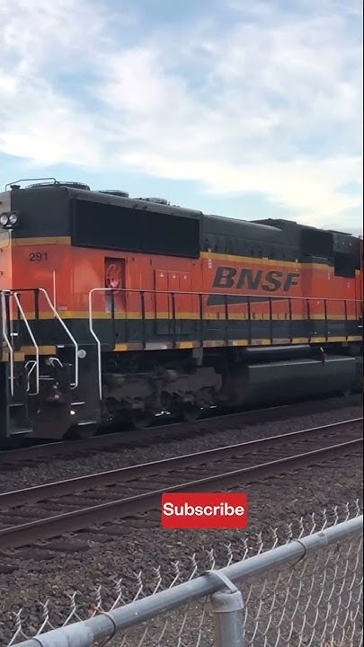 BNSF 1454 H1 SD60M - YouTube
