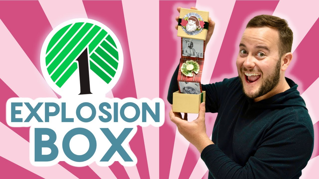 Explosion Gift Box for Beginners | How to Tutorial - YouTube