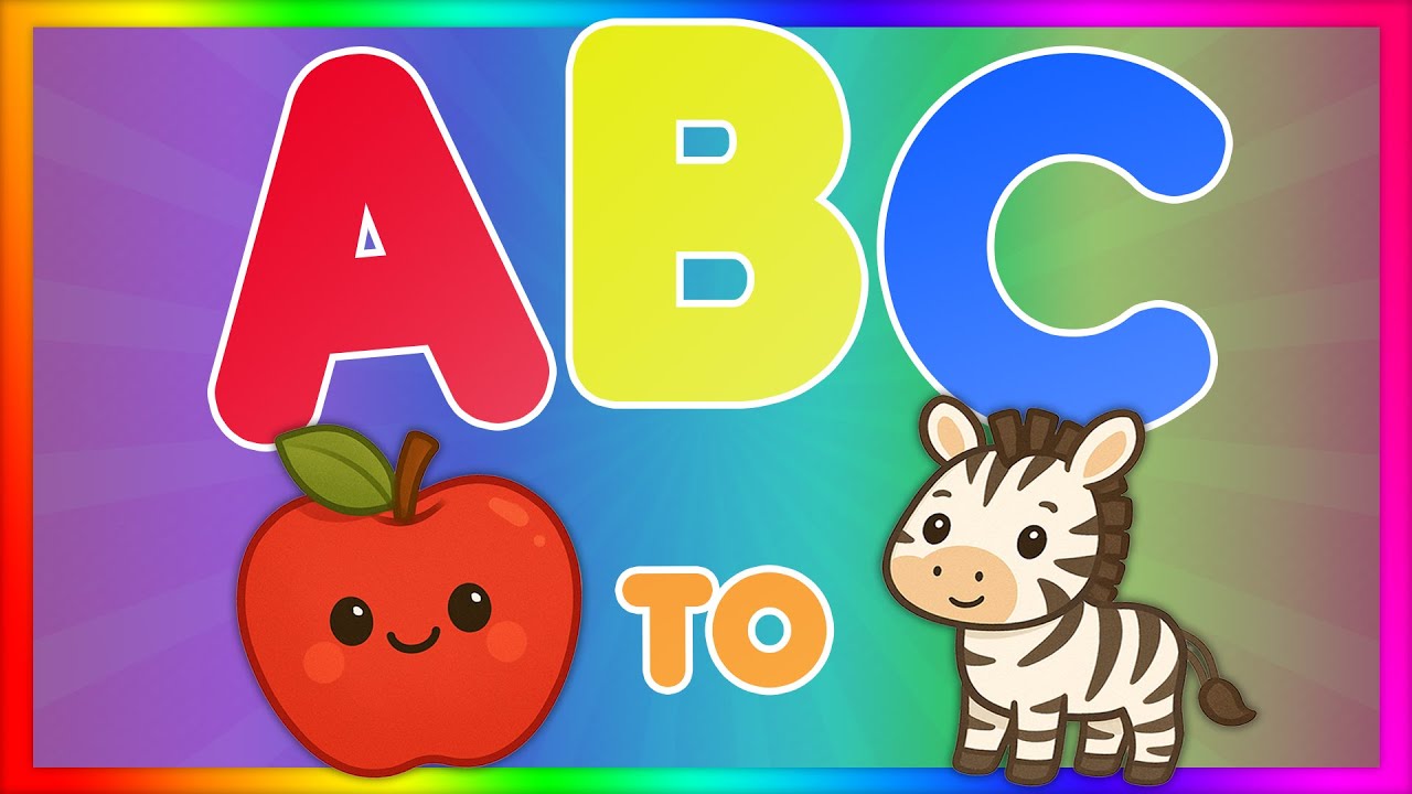 ABC Apple to Zebra Song | Learn the Alphabet for Kids | ABC Baby Songs ...