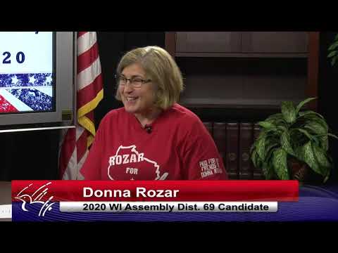 WI District 69 Candidate Donna Rozar, 7-20-20 - YouTube