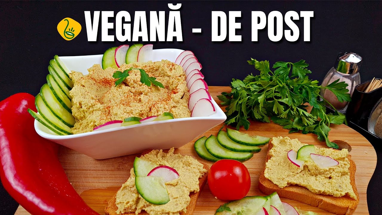 Pate de conopida - reteta vegana - pate de post - YouTube