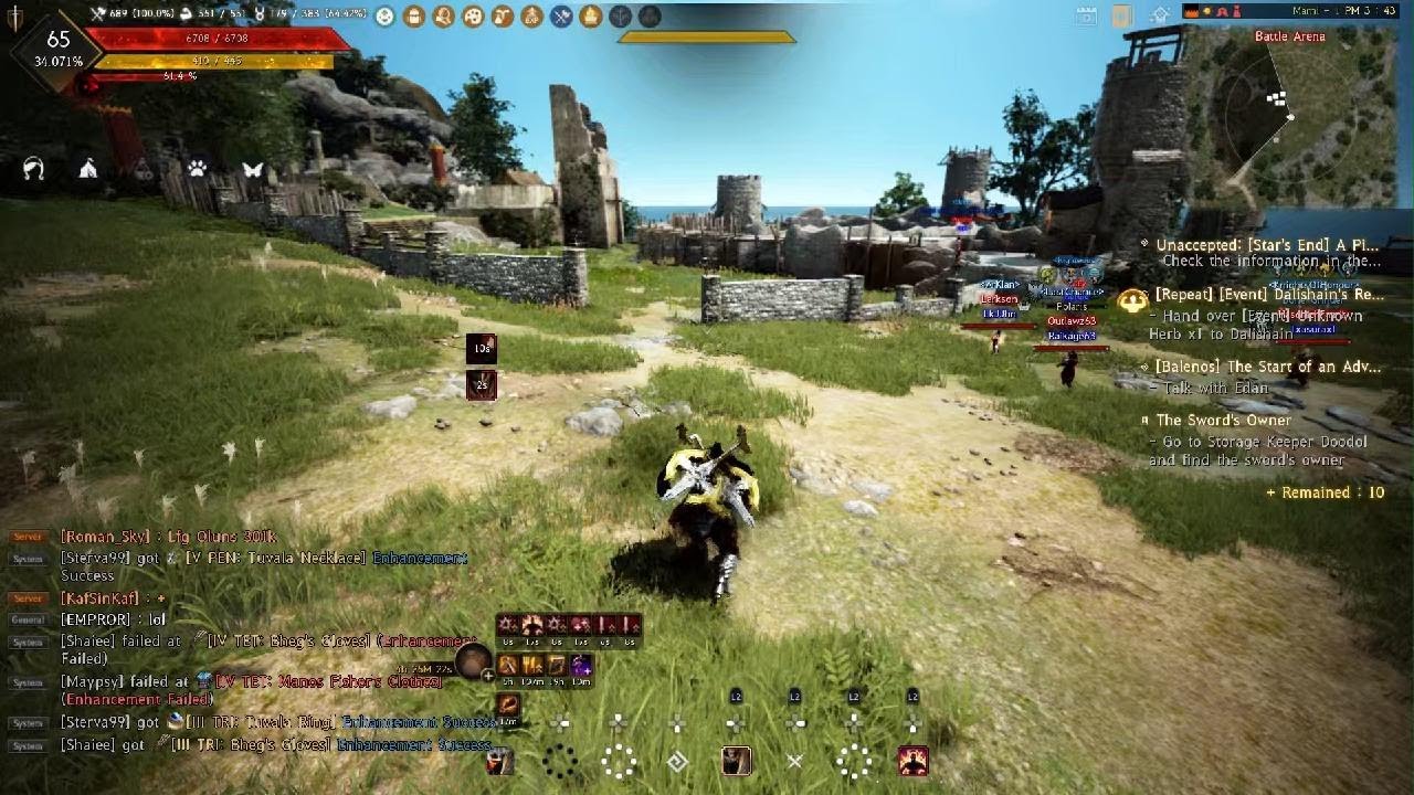 Black Desert Berserk build mario brows - YouTube