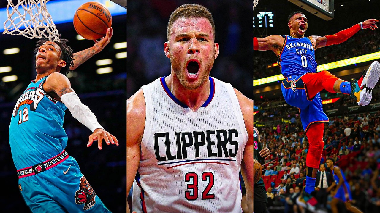 TOP 100 DUNKS OF THE LAST DECADE! - YouTube