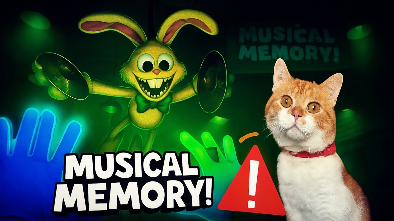 Bunzo Bunny & Musical Memory Puzzle in Poppy Playtime Chapter 2 🎵🐰 ...