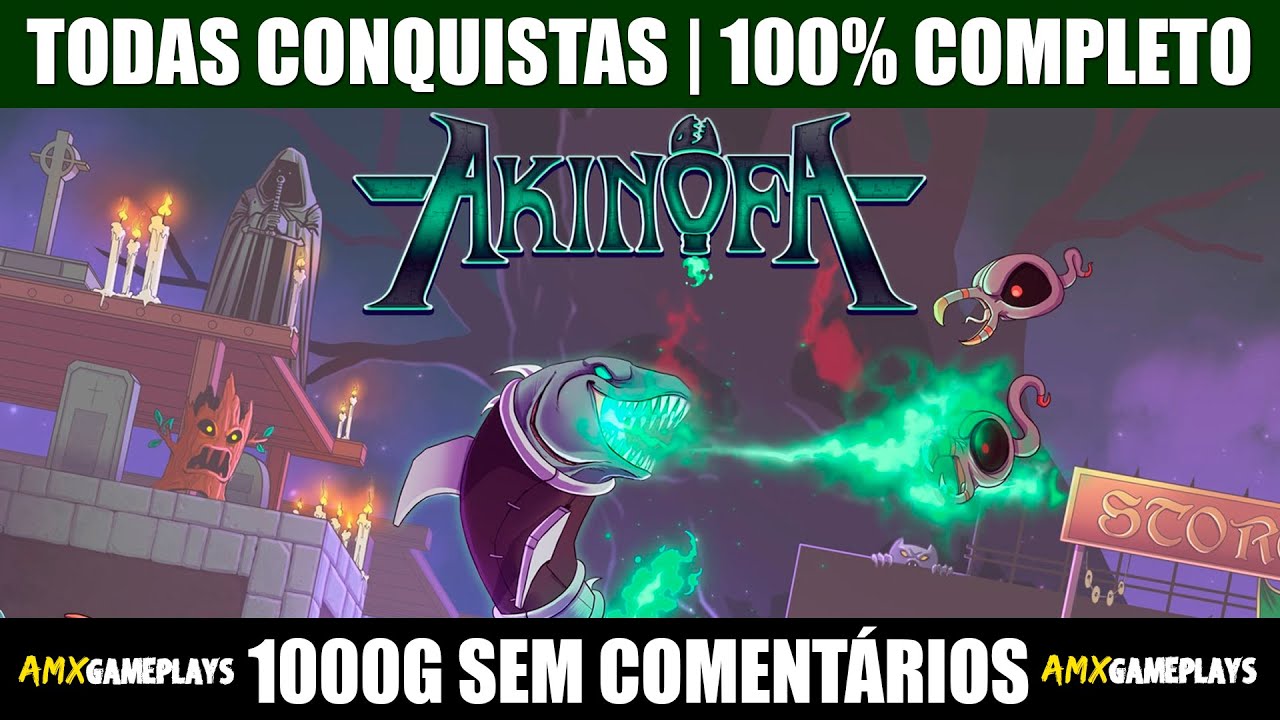 Akinofa (Xbox One/SX) | Todas as Conquistas | 1000G | All Achievements ...