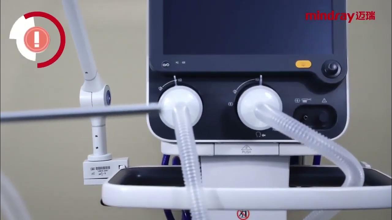SV300 Mindray Ventilator - YouTube