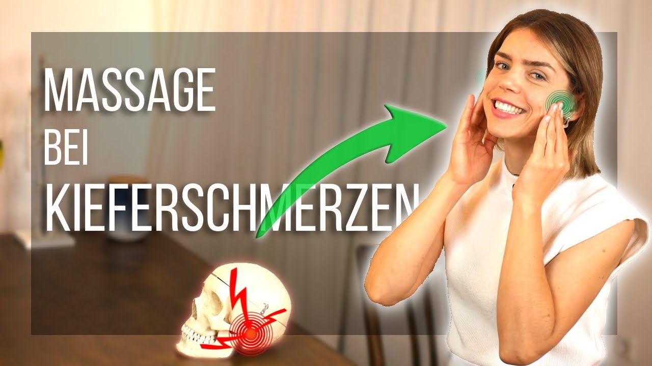 Kieferschmerzen und Knirschen | (SELBST-) Massage zur schnellen ...