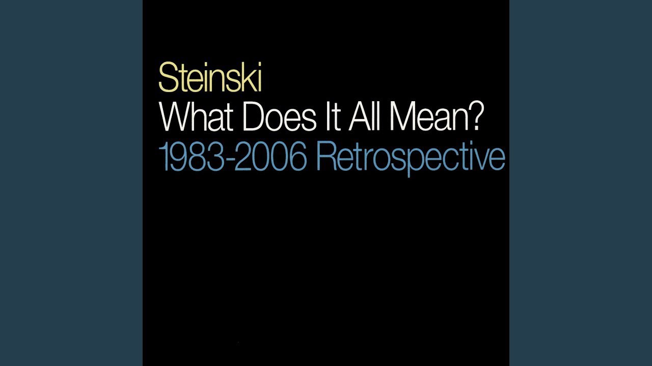 Steinski - Greatest Man Alive (Man's Game Mix) - YouTube