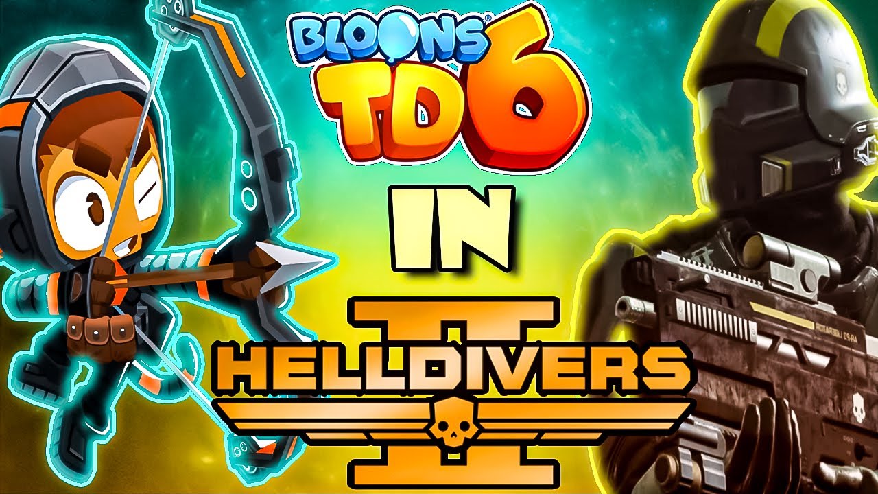 Playing Bloons Tower Defence in Helldivers 2 - YouTube