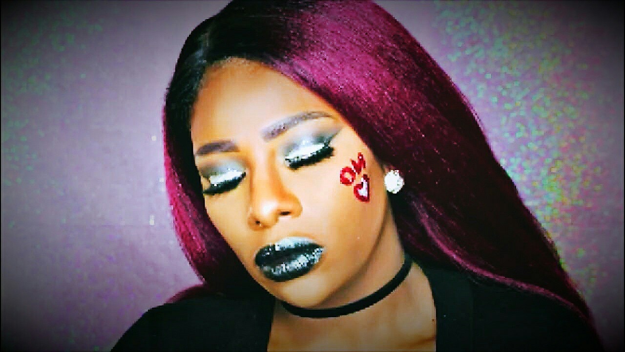 Anti Valentines Day Makeup Tutorial Youtube