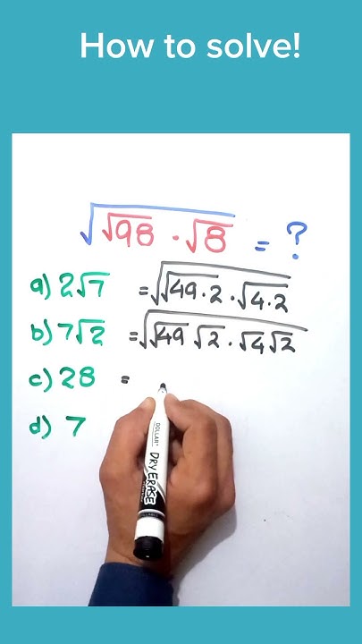 Simplifying square root inside square roots math expression #shorts #maths - YouTube