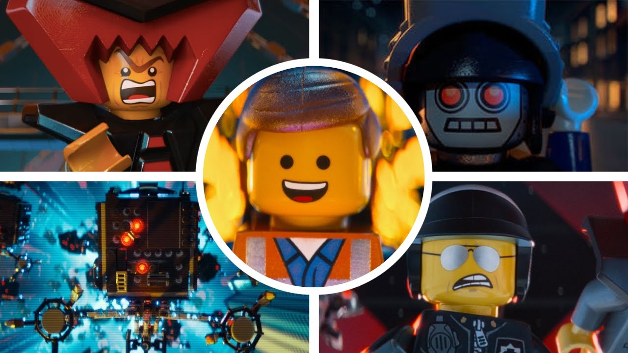 The LEGO Movie Videogame - All Bosses/All Boss Fights (PC, PS3, PS4 ...