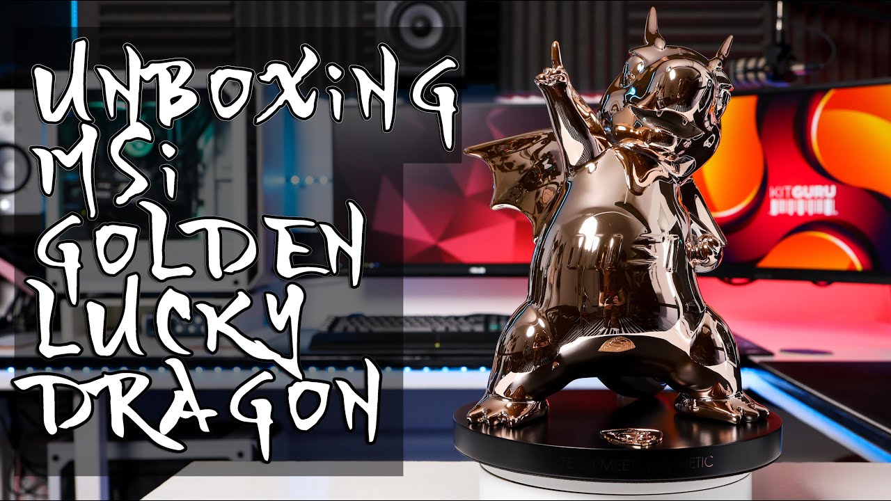 MSI Golden Lucky Dragon UNBOXING - 35th Anniversary - YouTube
